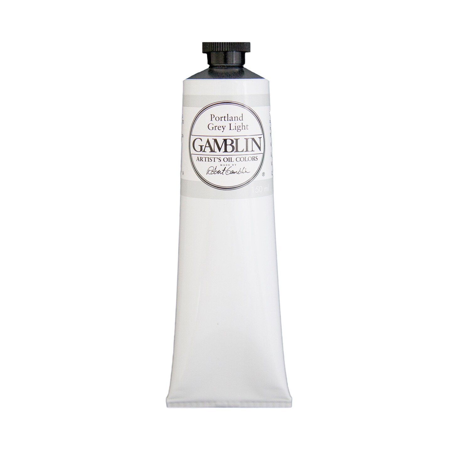 Gamblin Artist Grade Oil Color, 150ml, Portland Grey Light, Model ...