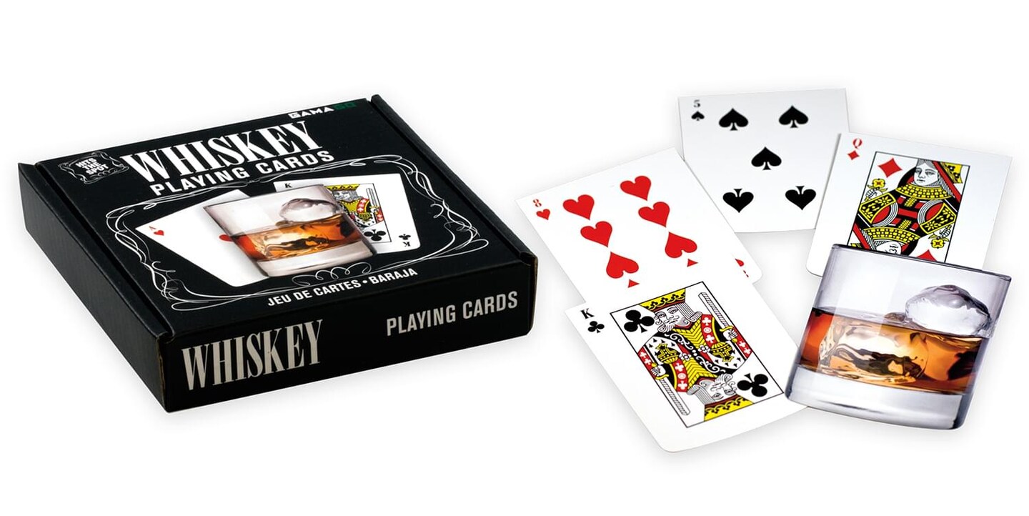 Whiskey Glass-Shaped Playing Cards | 52 Card Deck + 2 Jokers | Michaels