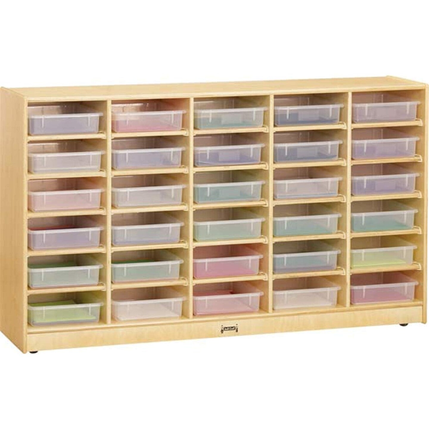 0931JC 30 Bins Mobile Storage with Assorted Colored Bins | Michaels
