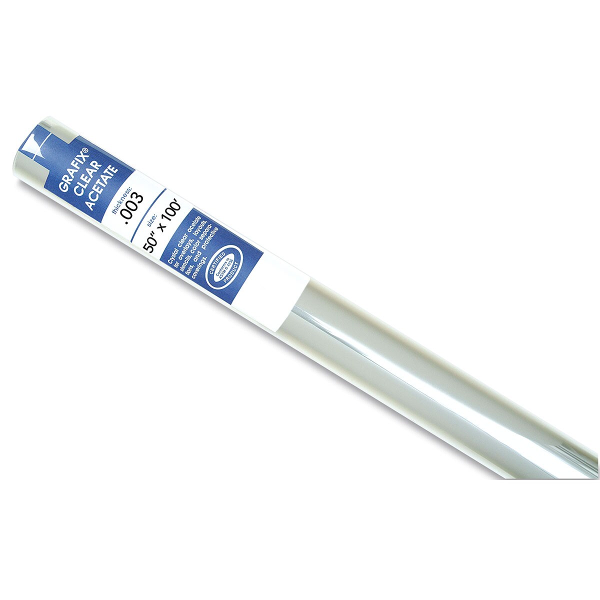 Grafix Clear Acetate - 50" x 100 ft x .003", Roll | Michaels