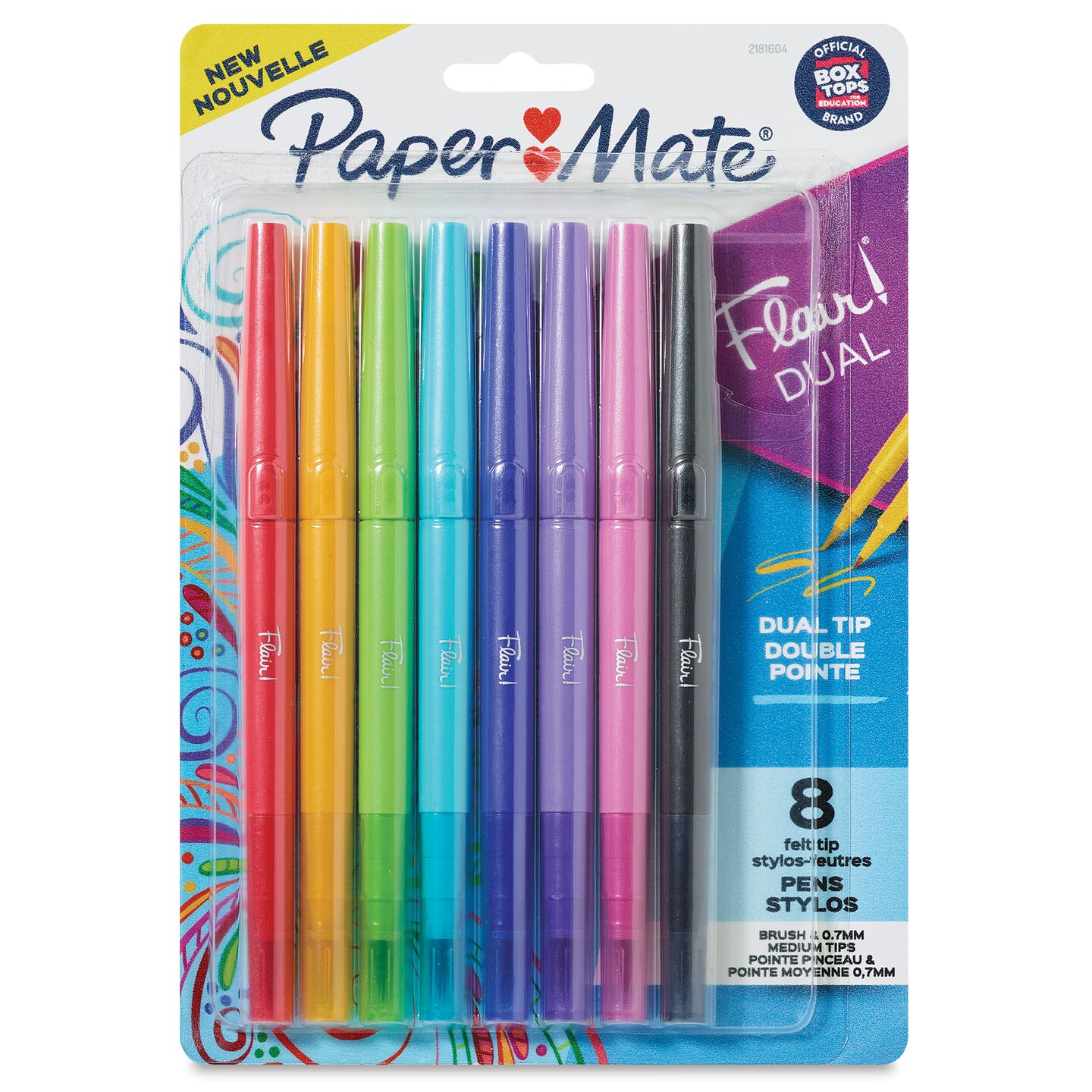 Paper Mate Flair Dual Tip Pens - Set of 8 | Michaels