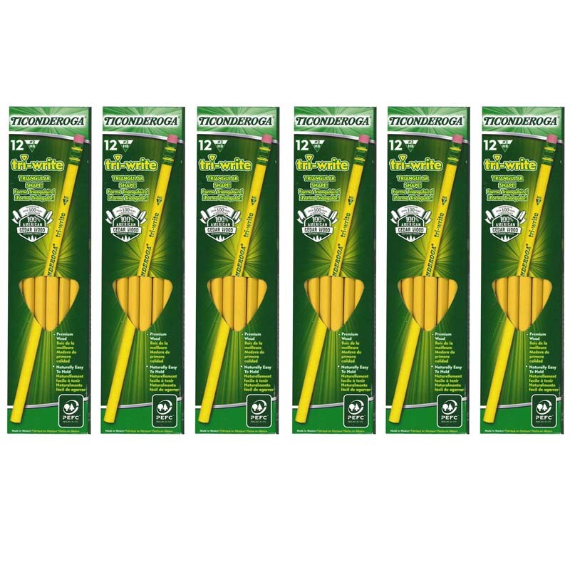 tri-write™ Pencils, 12 Per Pack, 6 Packs | Michaels