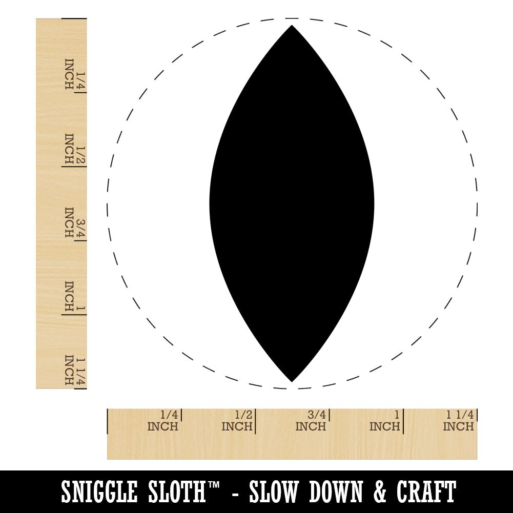 Leaf Simple Rubber Stamp for Stamping Crafting Planners | Michaels