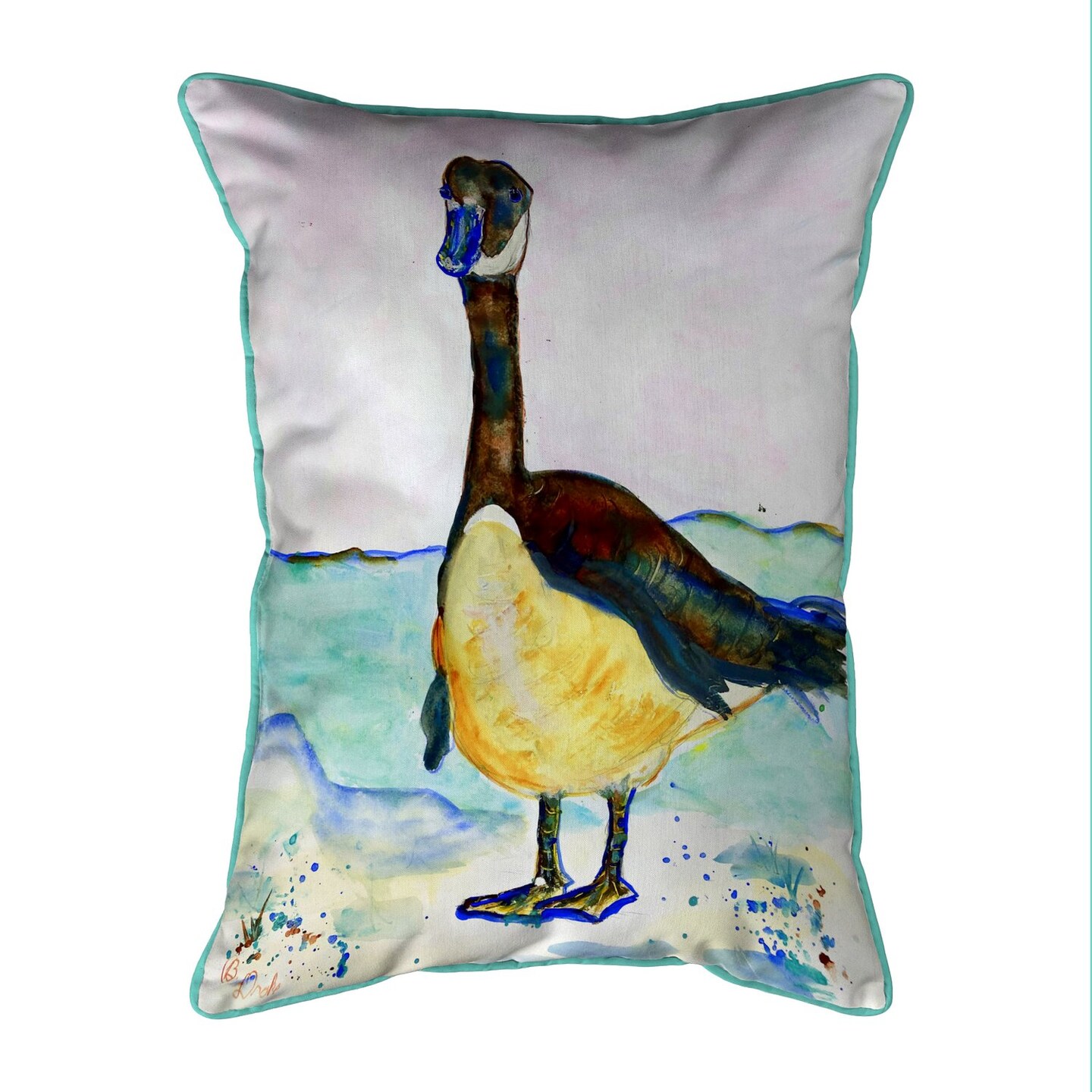 Betsy Drake Betsy's Goose 16x20 Large Indoor/Outdoor Pillow | Michaels