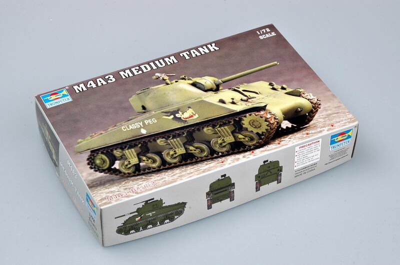 Trumpeter 1/72 M4A3 TANK 1/72 Plastic Model | Michaels