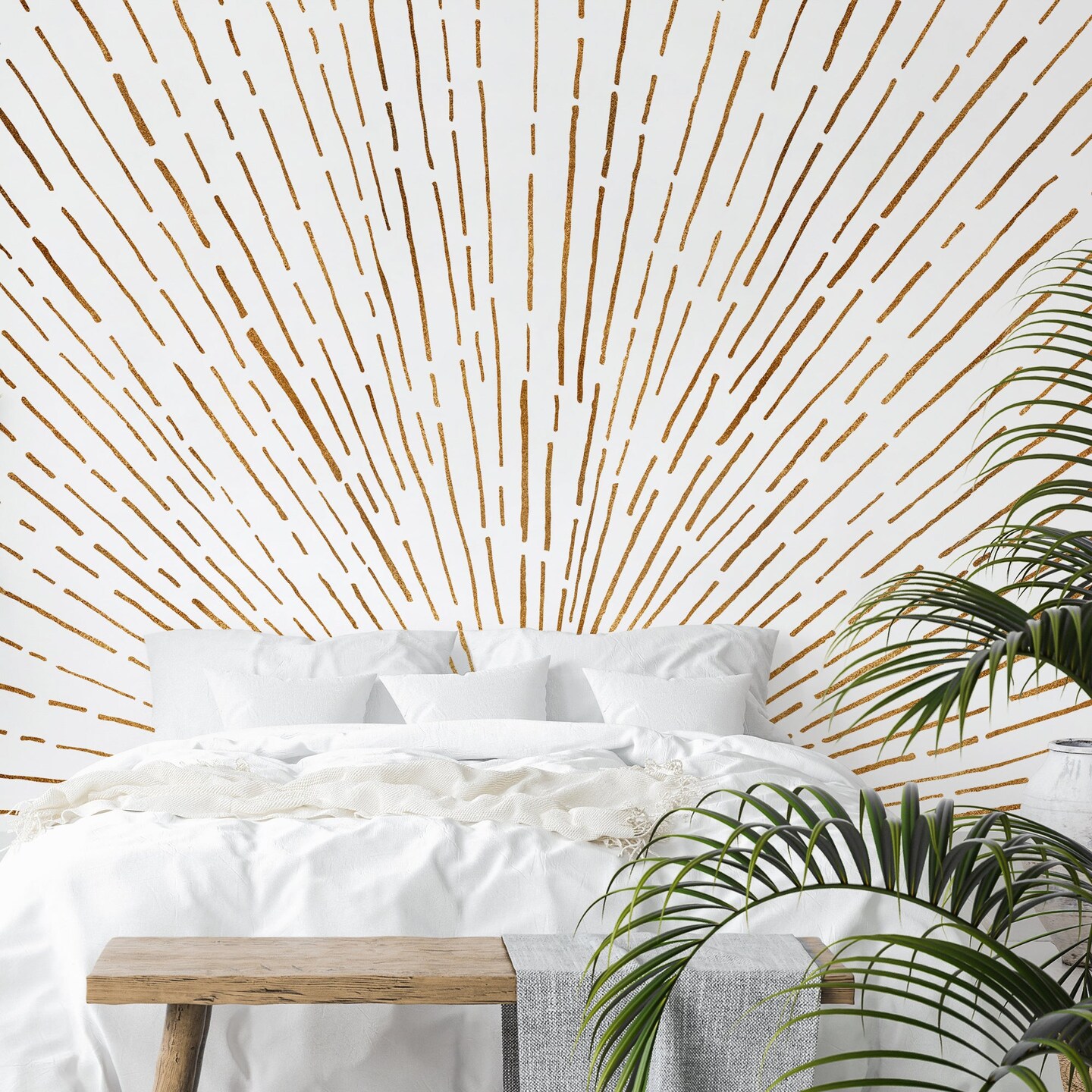 Let The Sunshine In by Modern Tropical - Peel & Stick Wall Mural | Michaels