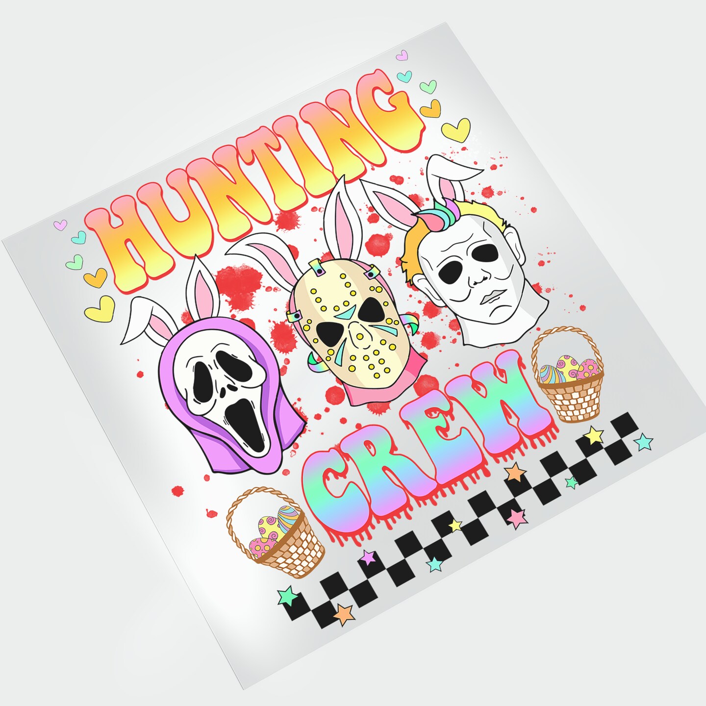 Easter Slasher: Hunting Crew - DTF Transfer - Direct-to-Film | Michaels