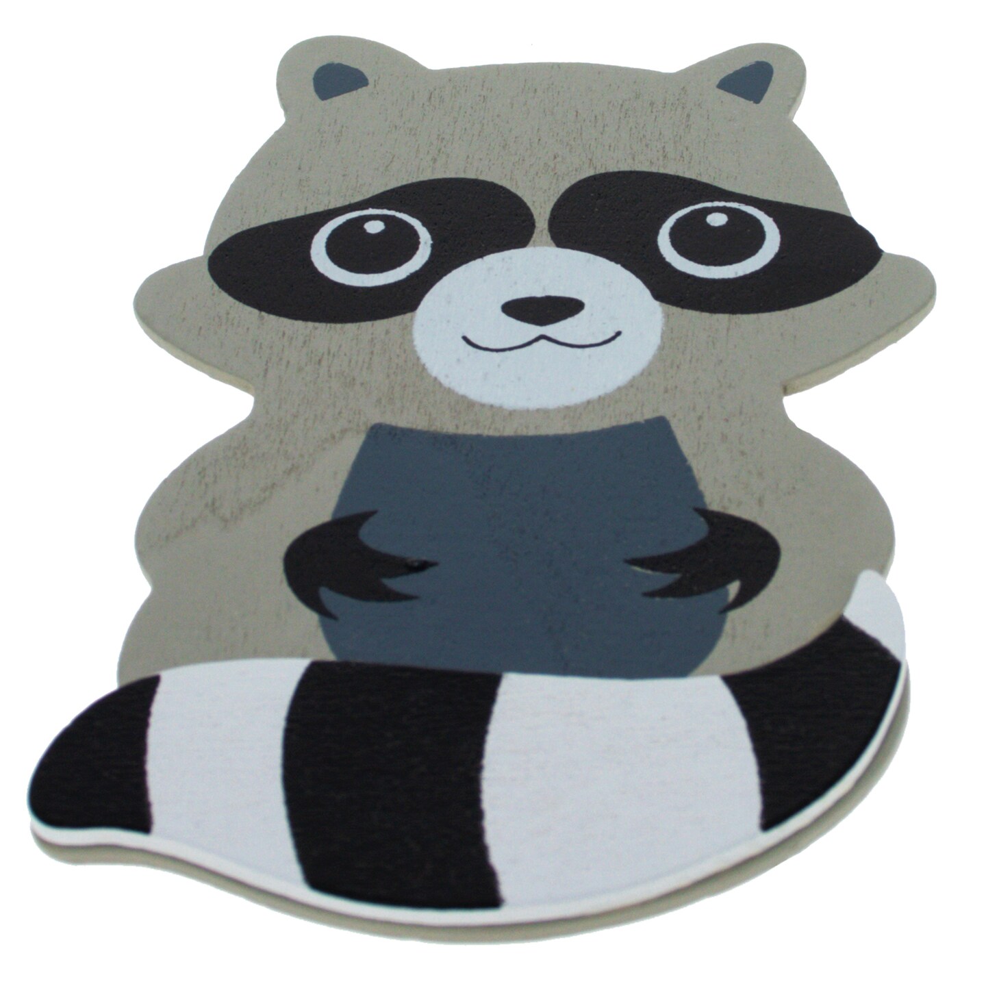 Painted Wooden Raccoon Cutout DIY Craft 4.1 Inches | Michaels