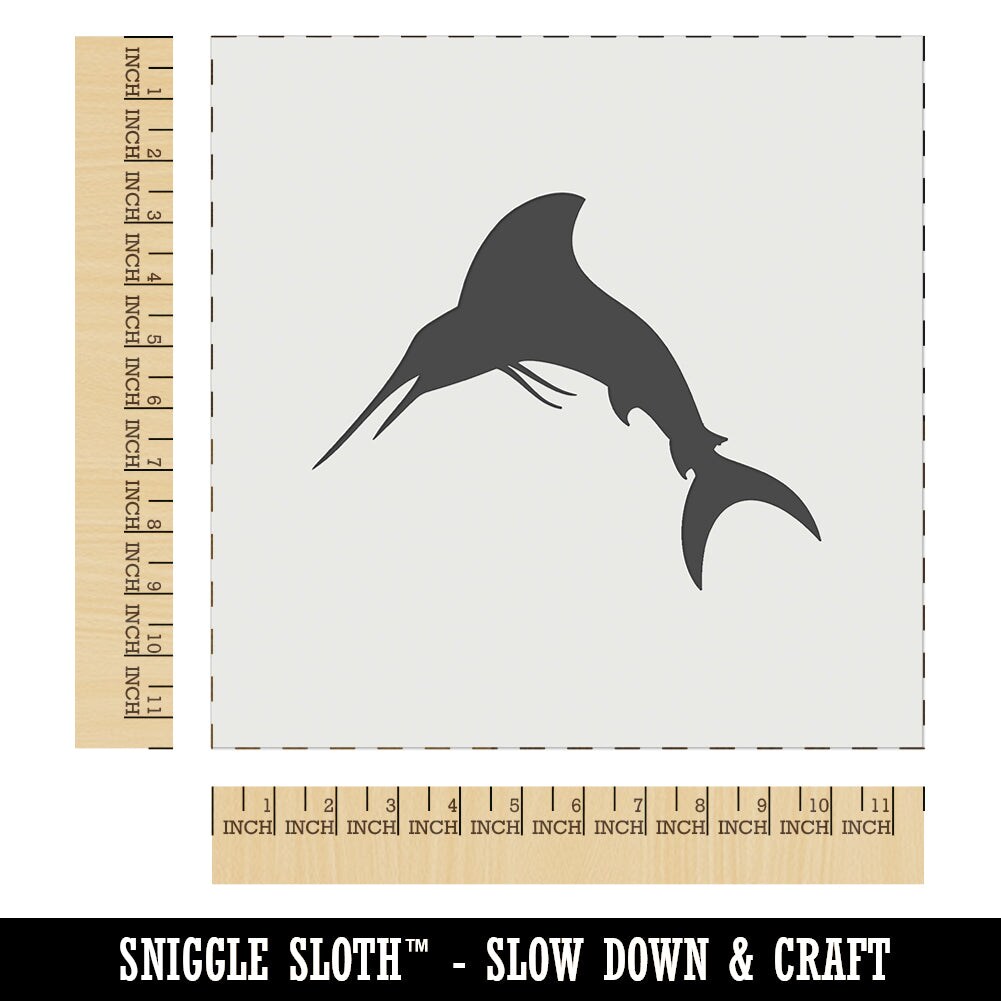 Marlin Fish Wall Cookie DIY Craft Reusable Stencil | Michaels