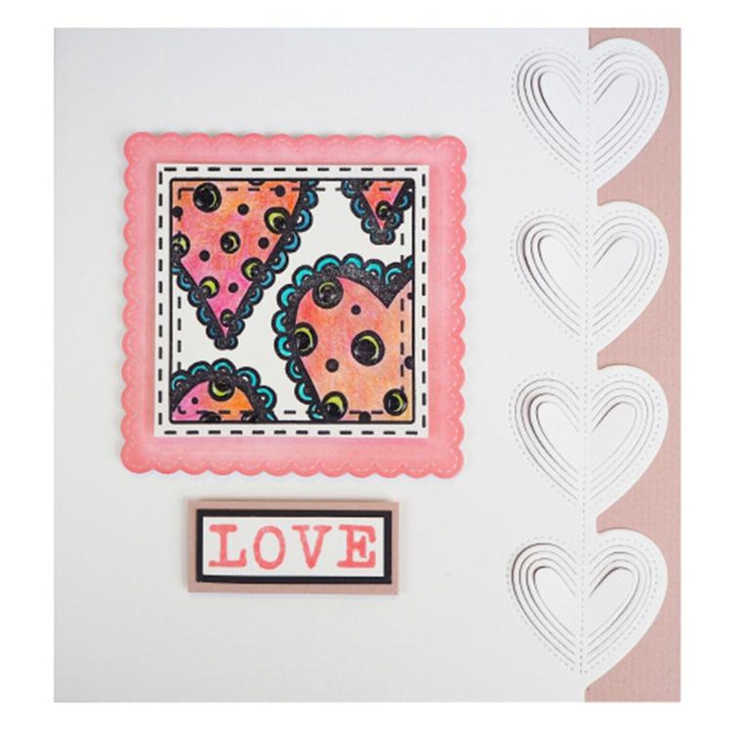 Creative Expressions Cut and Lift Collection Heart String Edger, Model ...