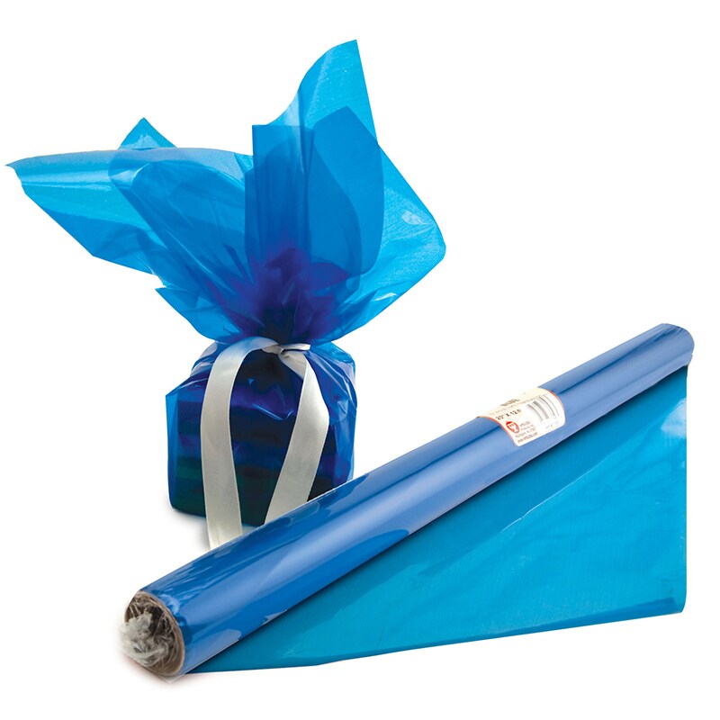 Cello-Wrap™ Roll, Blue, 20" x 12-1/2' | Michaels