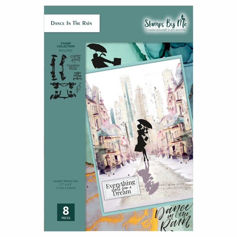 Stamps By Me Stamp Set 5"X7"-Dance In The Rain | Michaels