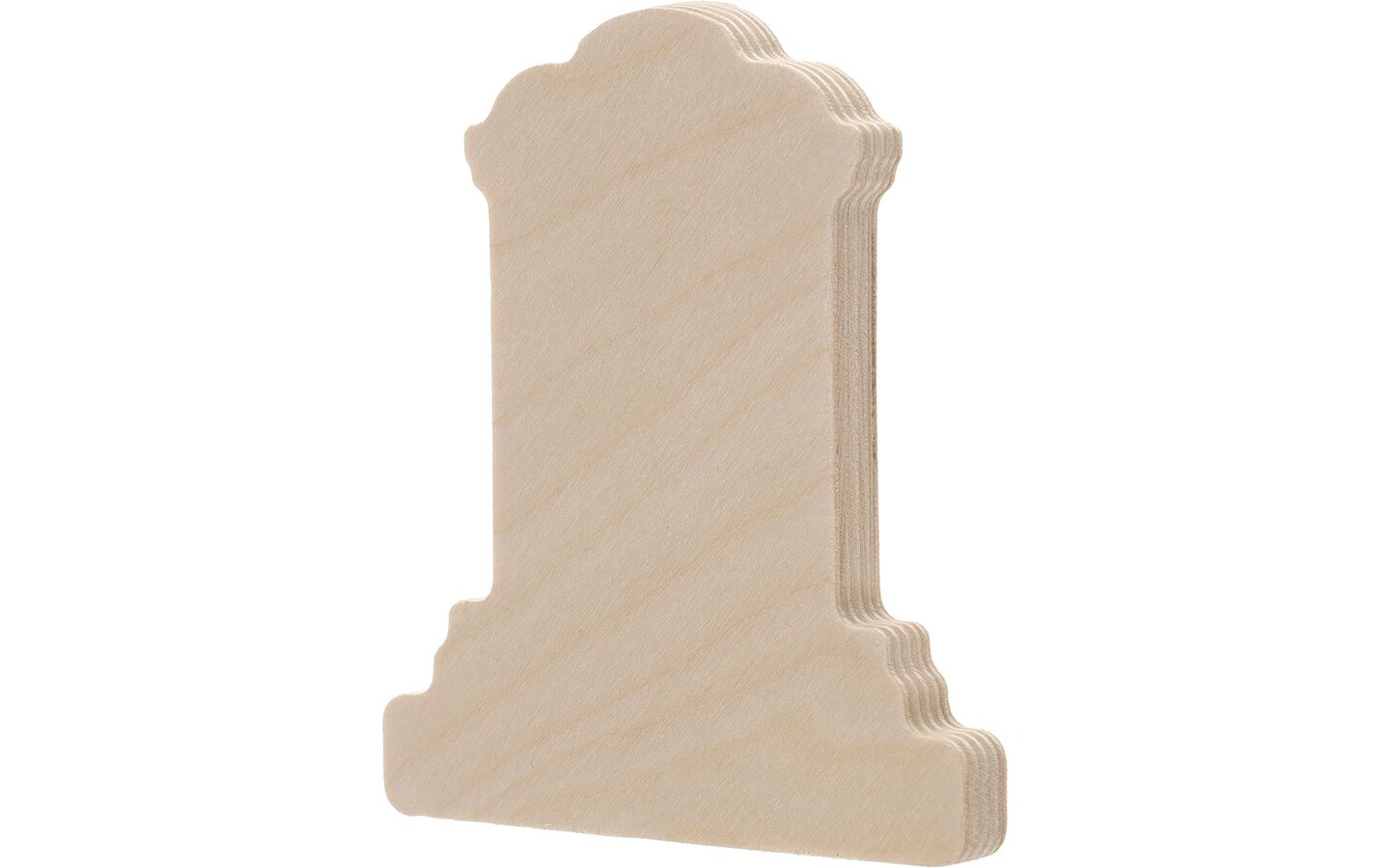 Good Wood Shape Tombstone 6.75x5.75" | Michaels