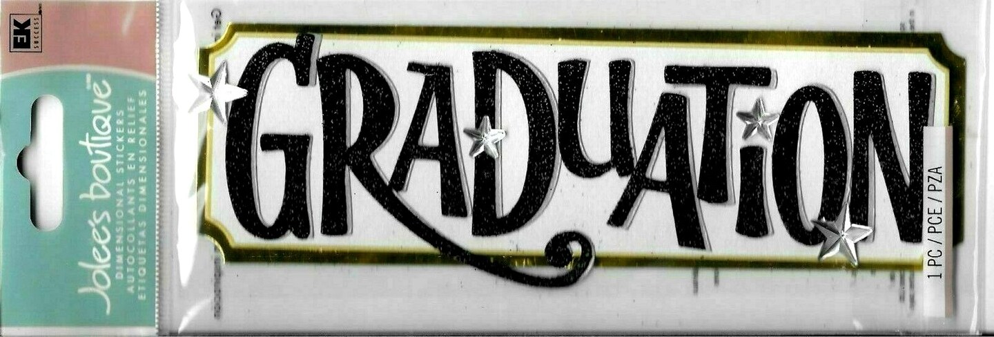 Jolee's Boutique Graduation Tag Dimensional Stickers | Michaels