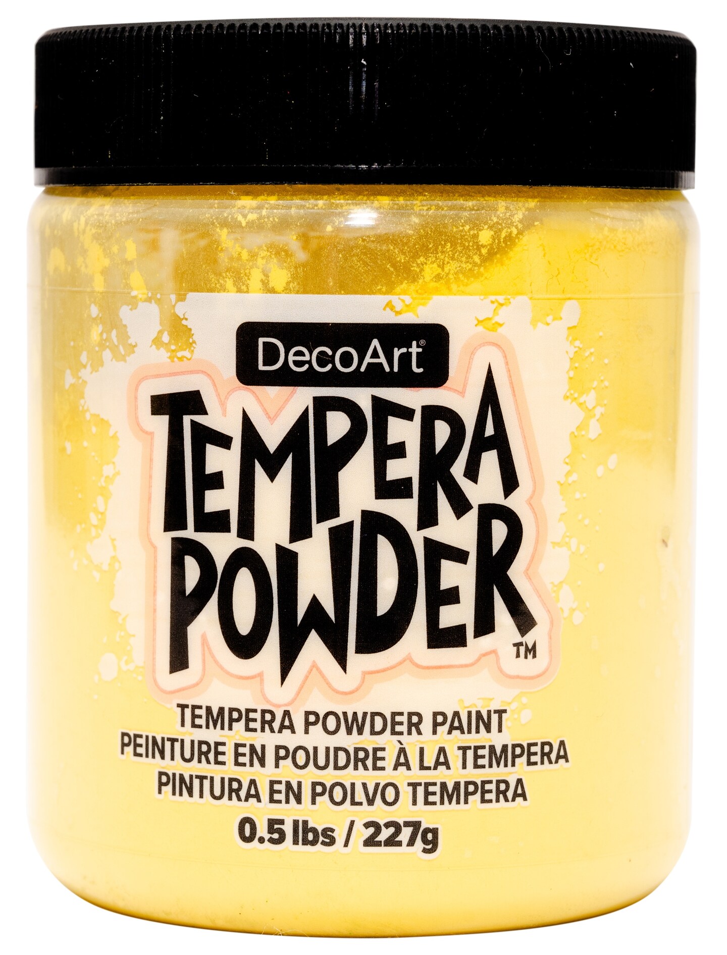 DecoArt Tempera Powder 0.5lb-Yellow | Michaels