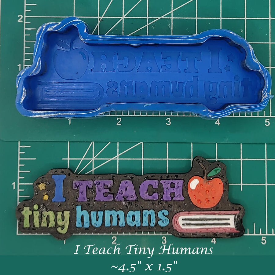 I Teach Tiny Humans Silicone Freshie Mold | Michaels