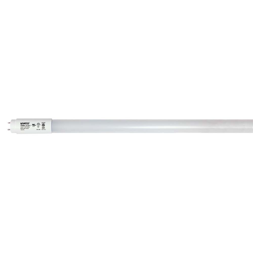 Satco 11.5w 48in T8 LED Tube G13 Base 1800LM 5000k Ballast Bypass ...