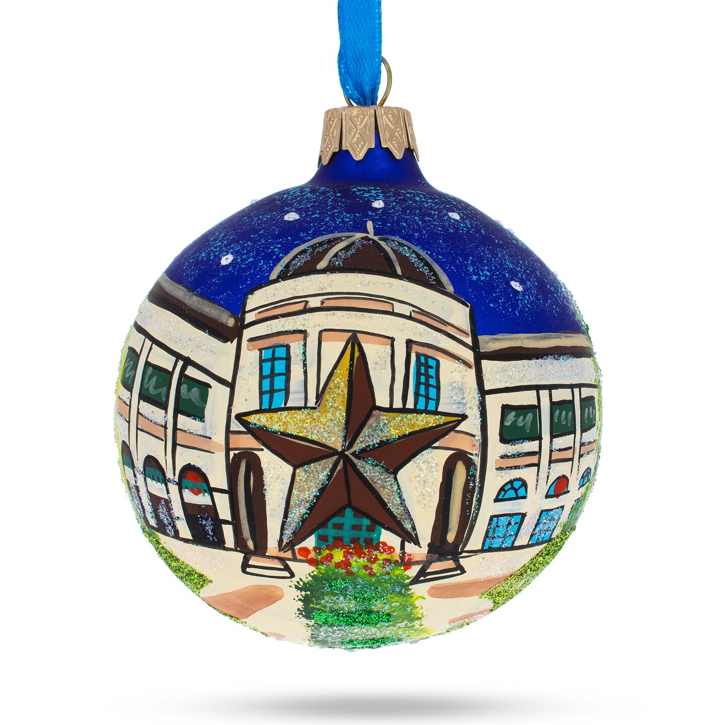 Austin, Texas Glass Ball Christmas Ornament 3.25 Inches | Michaels