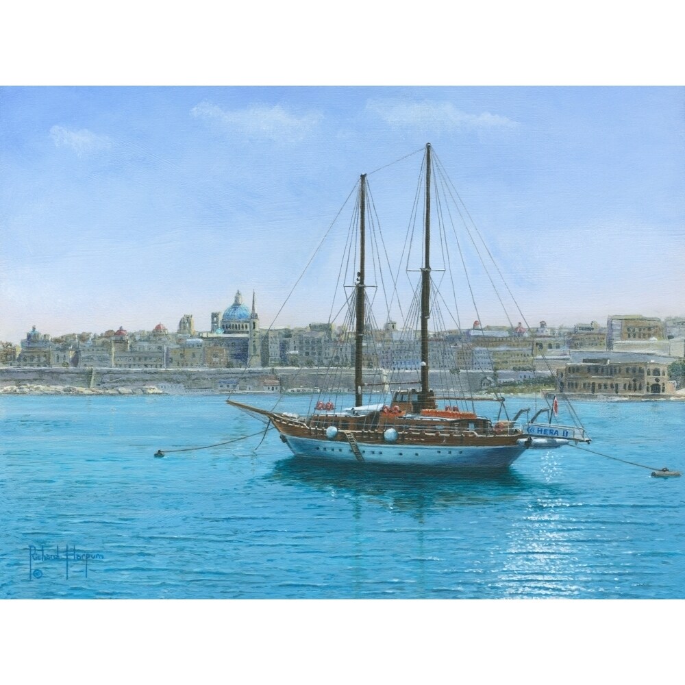 Hera Ii Valletta Malta Poster Print By Richard Harpum | Michaels