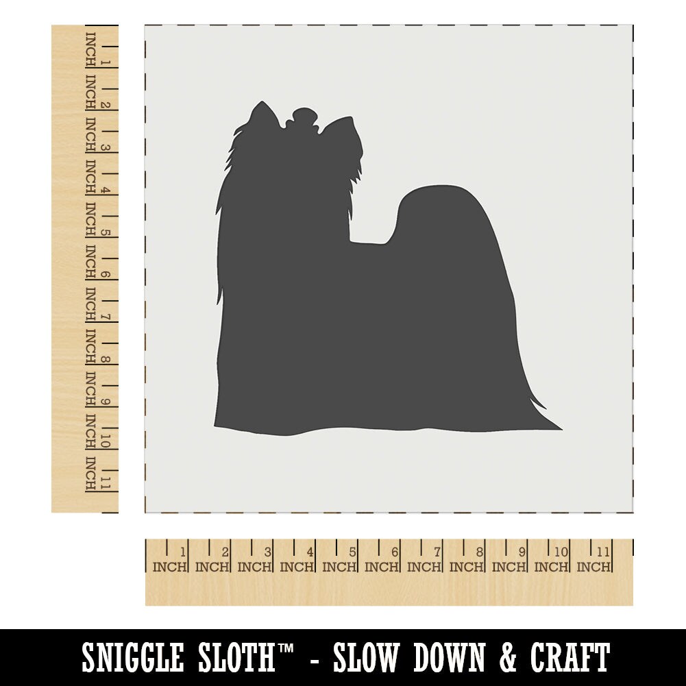 Yorkie Yorkshire Terrier Dog Solid Wall Cookie DIY Craft Reusable ...