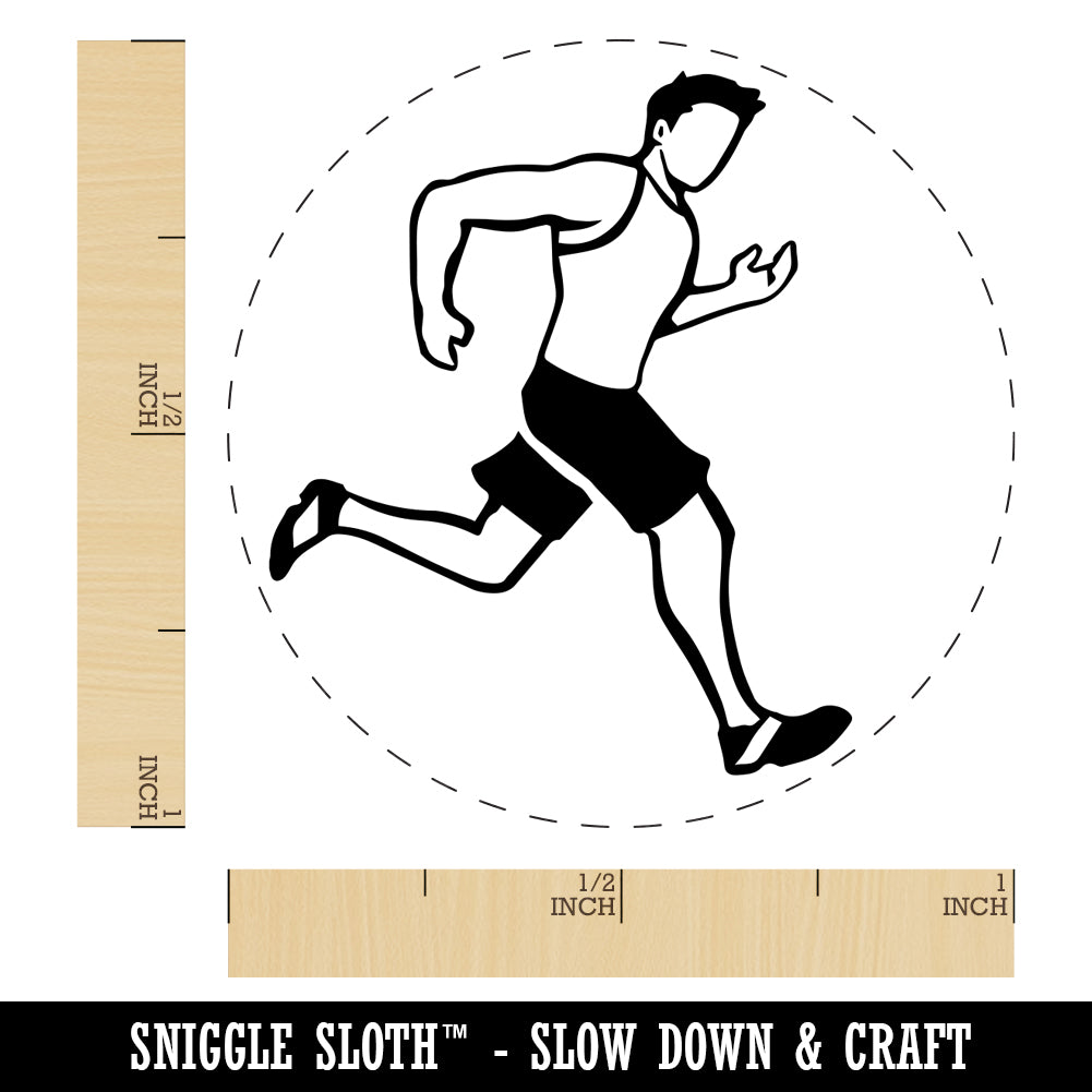 Running Man Fitness Exercise Marathon Workout Jogging Track and Field ...