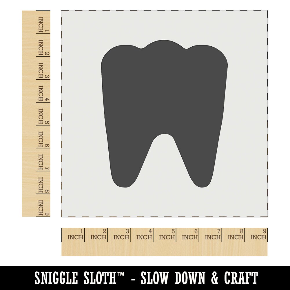 Tooth Dentist Wall Cookie DIY Craft Reusable Stencil | Michaels