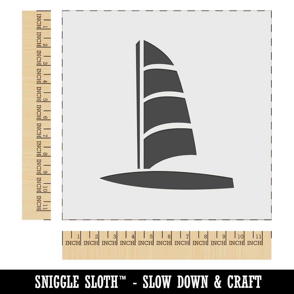 Windsurfing Doodle Wall Cookie DIY Craft Reusable Stencil | Michaels
