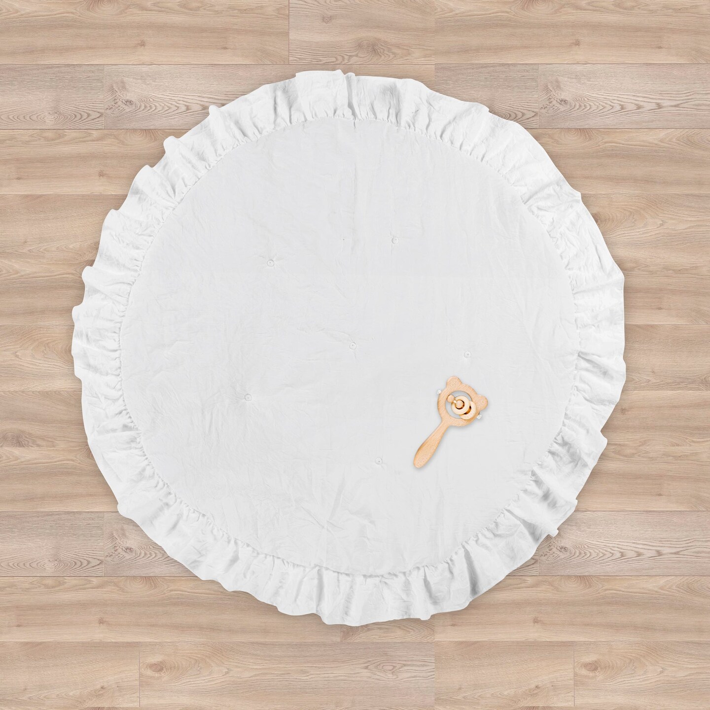 Round Ruffle Play Mat | Michaels