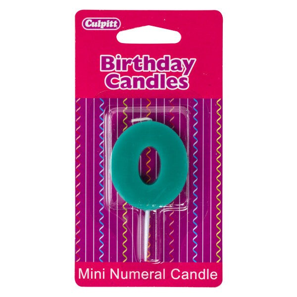 Mini Block Numeral Candle, 1ct | Michaels