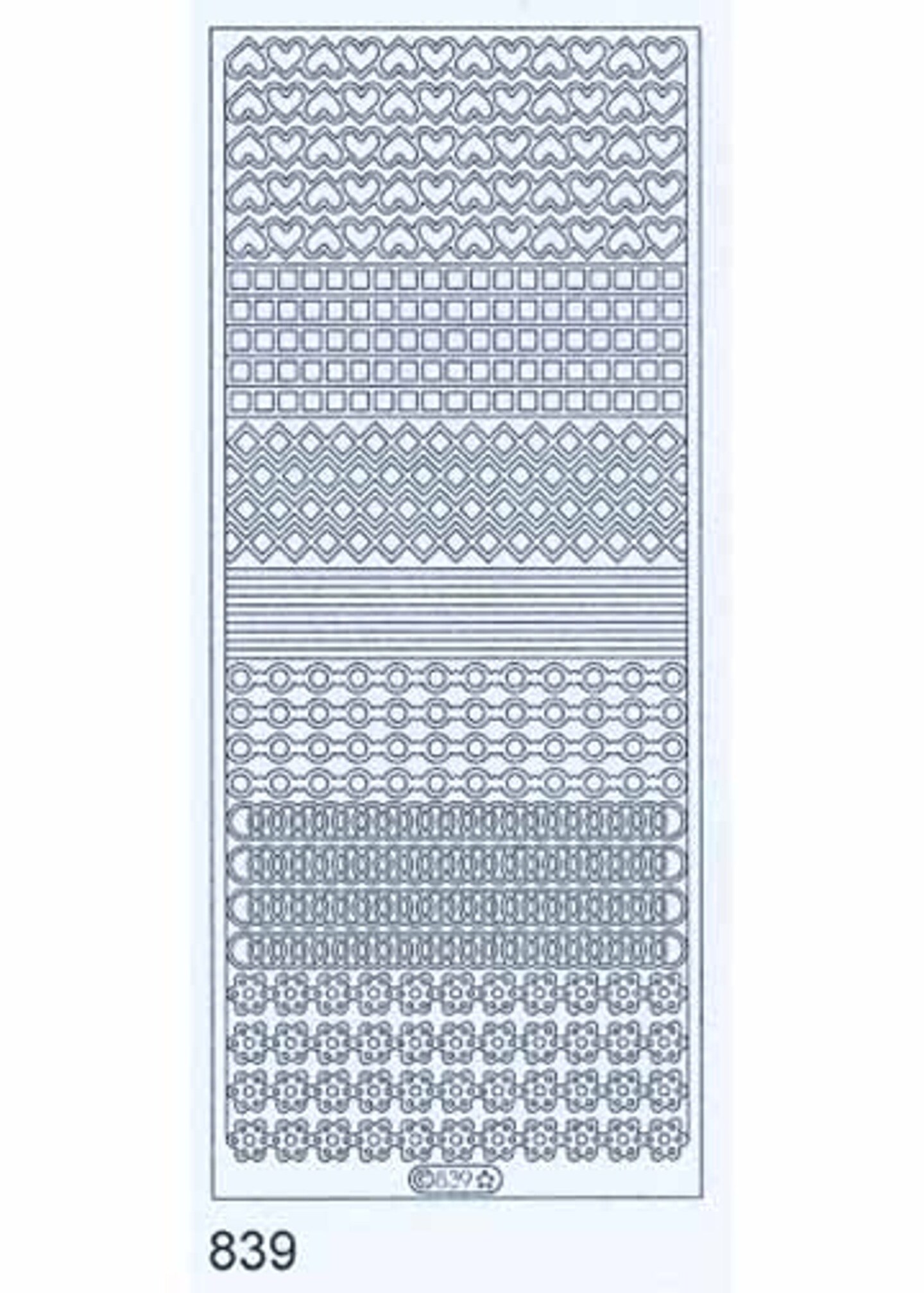 Starform Deco Stickers - Small Borders - Gold | Michaels