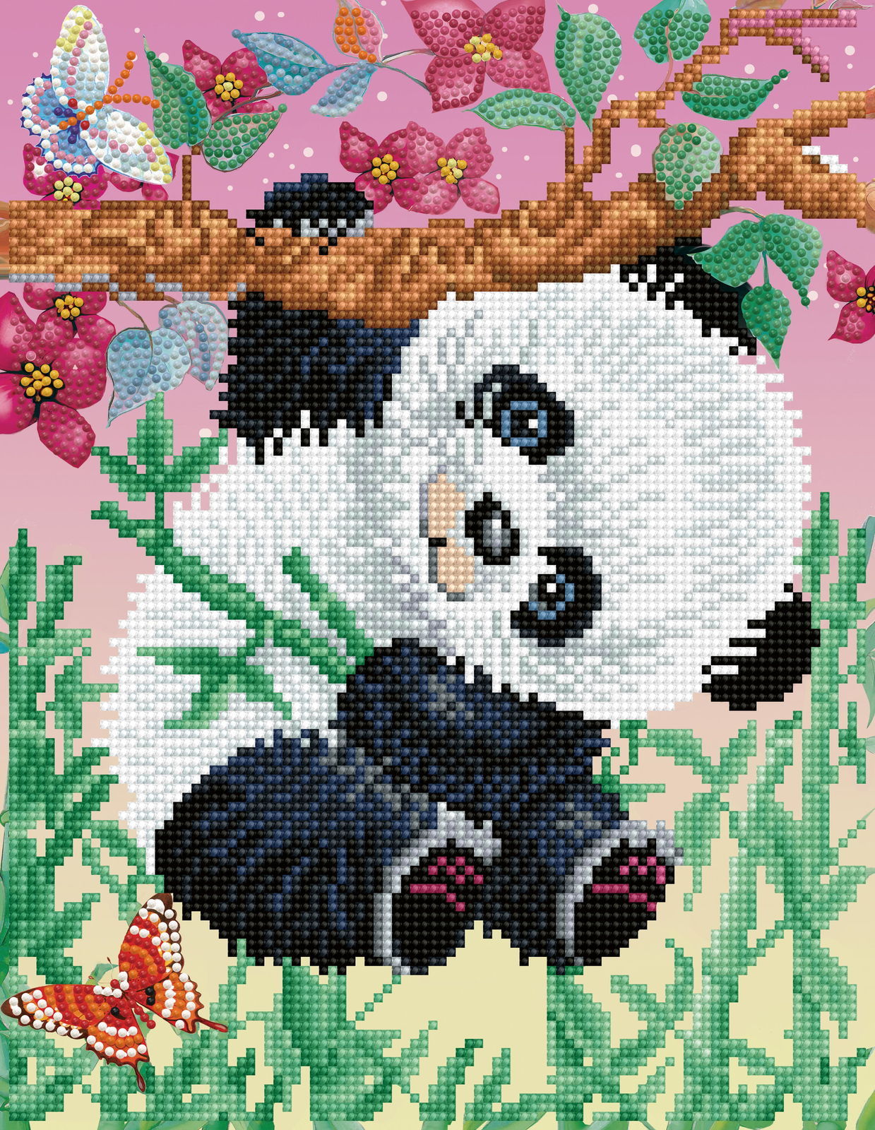 DIAMOND DOTZ ® - Hanging Around, Partial Drill, Round Dotz, Diamond ...