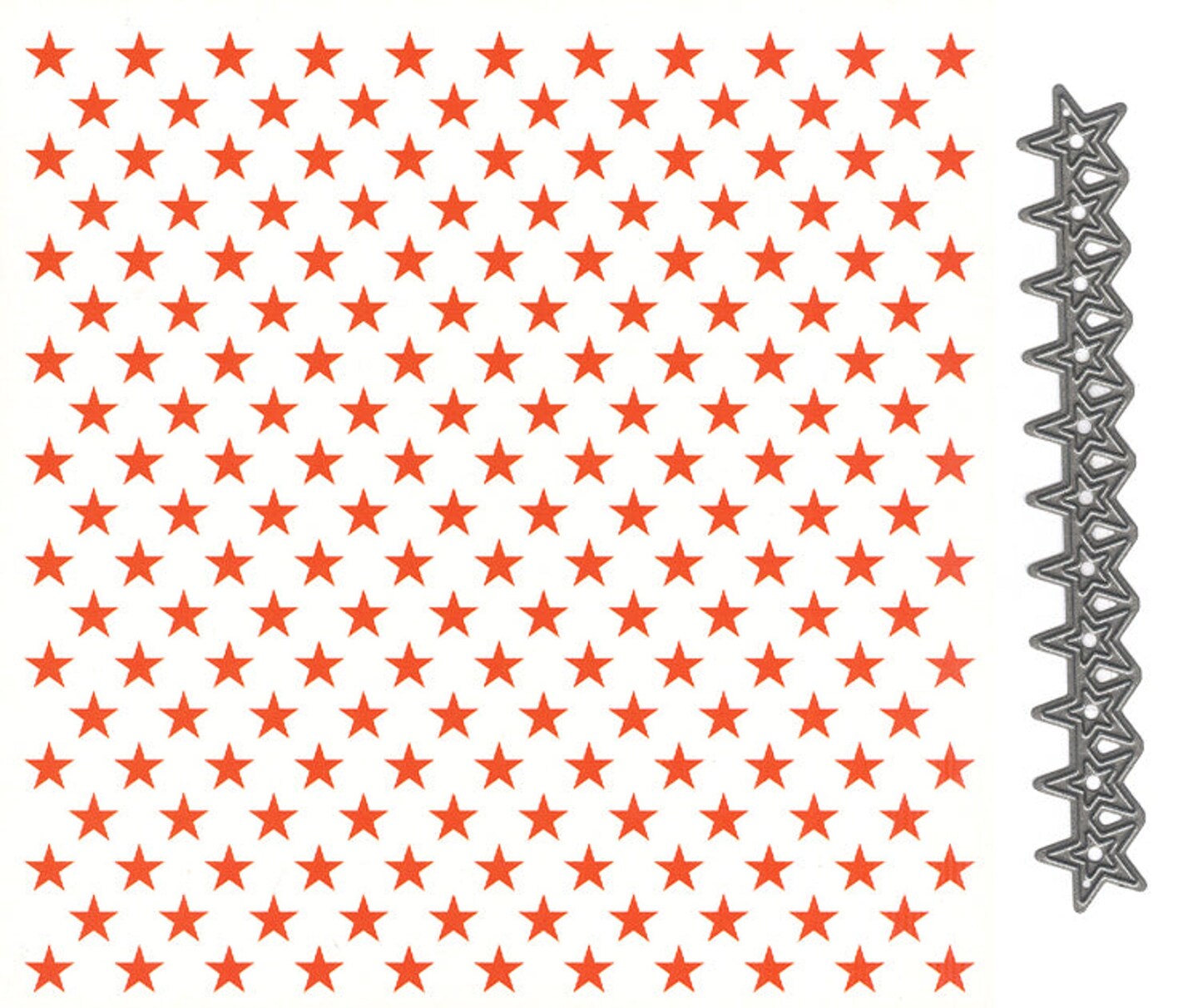 Marianne Design Mariane Design Embossing Folder & Die: Little Stars ...