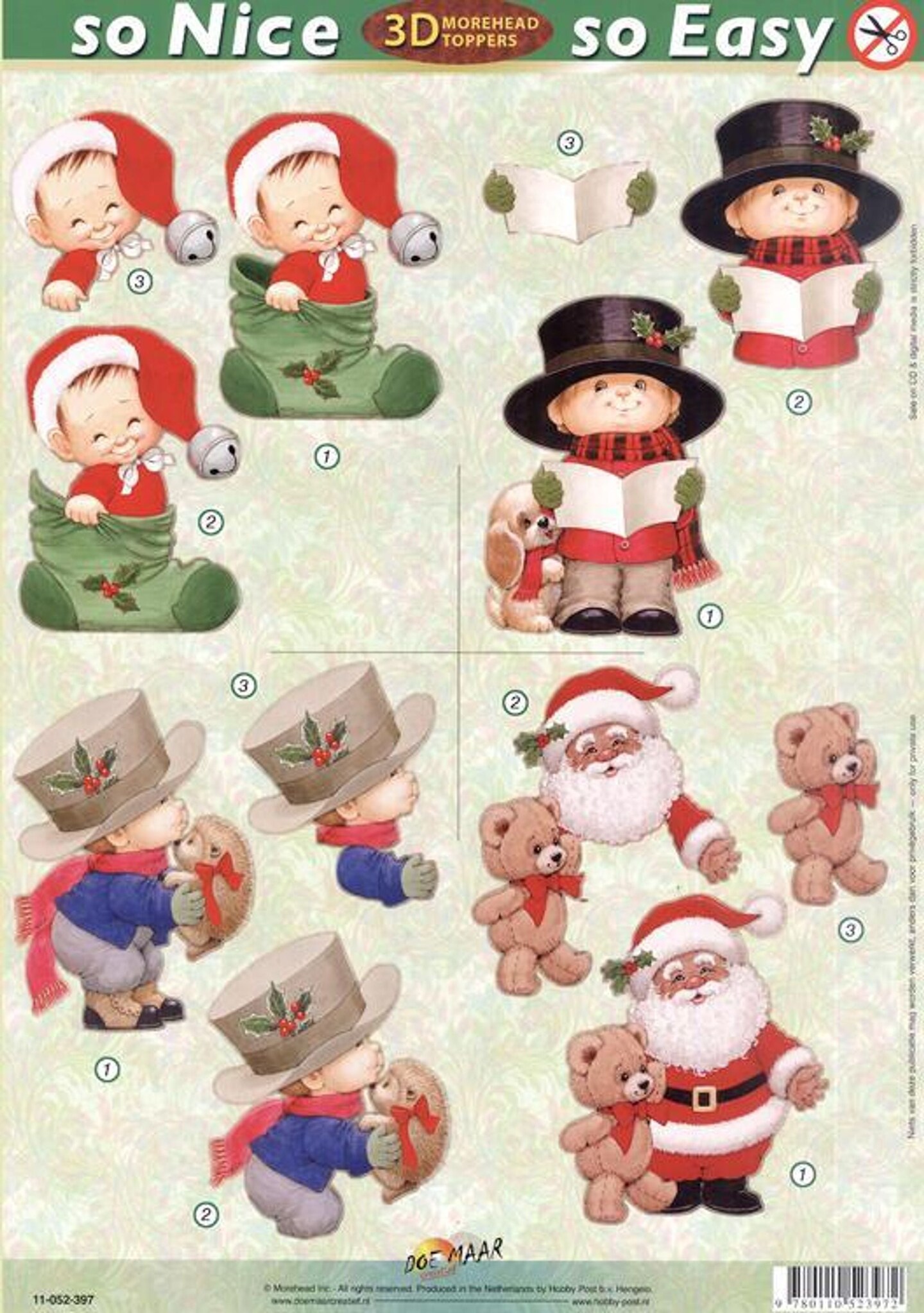 Morehead So Nice and Easy (4) - Santa and Children | Michaels