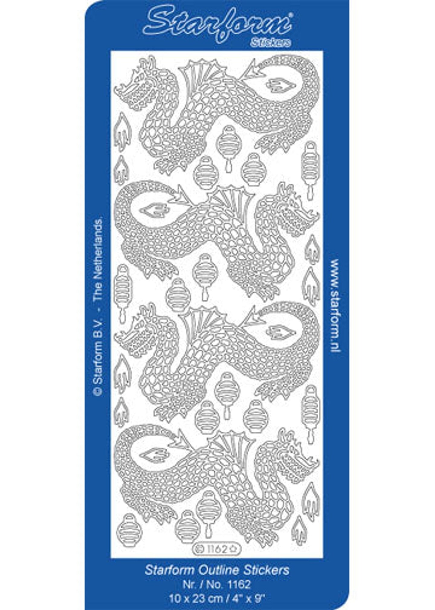 Starform Deco Stickers - Oriental Dragons - Gold | Michaels