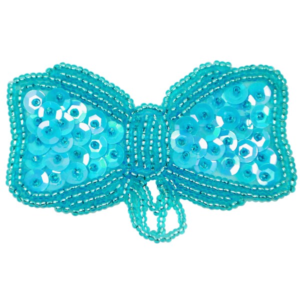 Bow Beaded And Sequin Applique/Patch | Michaels