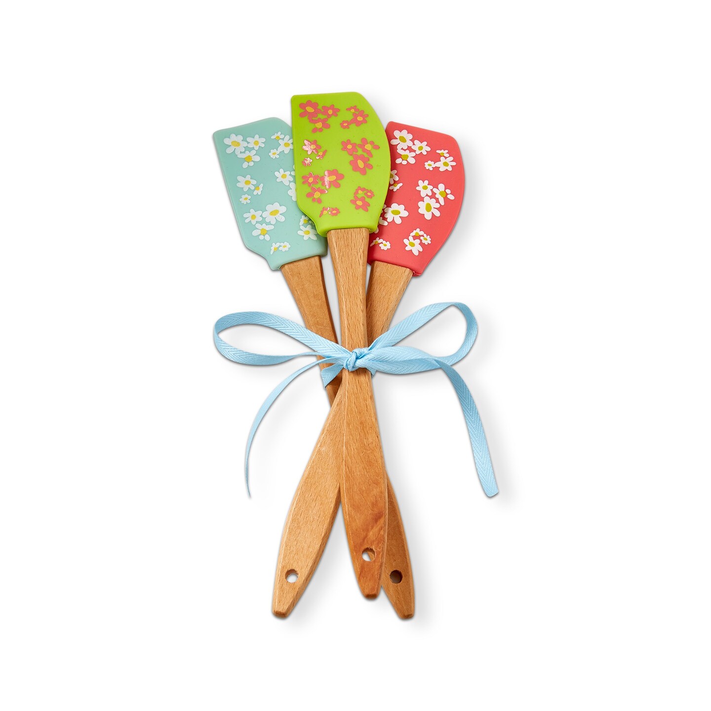Bloom Blossom Flower Daisy Floral Print Turquoise Green and Coral Mini ...