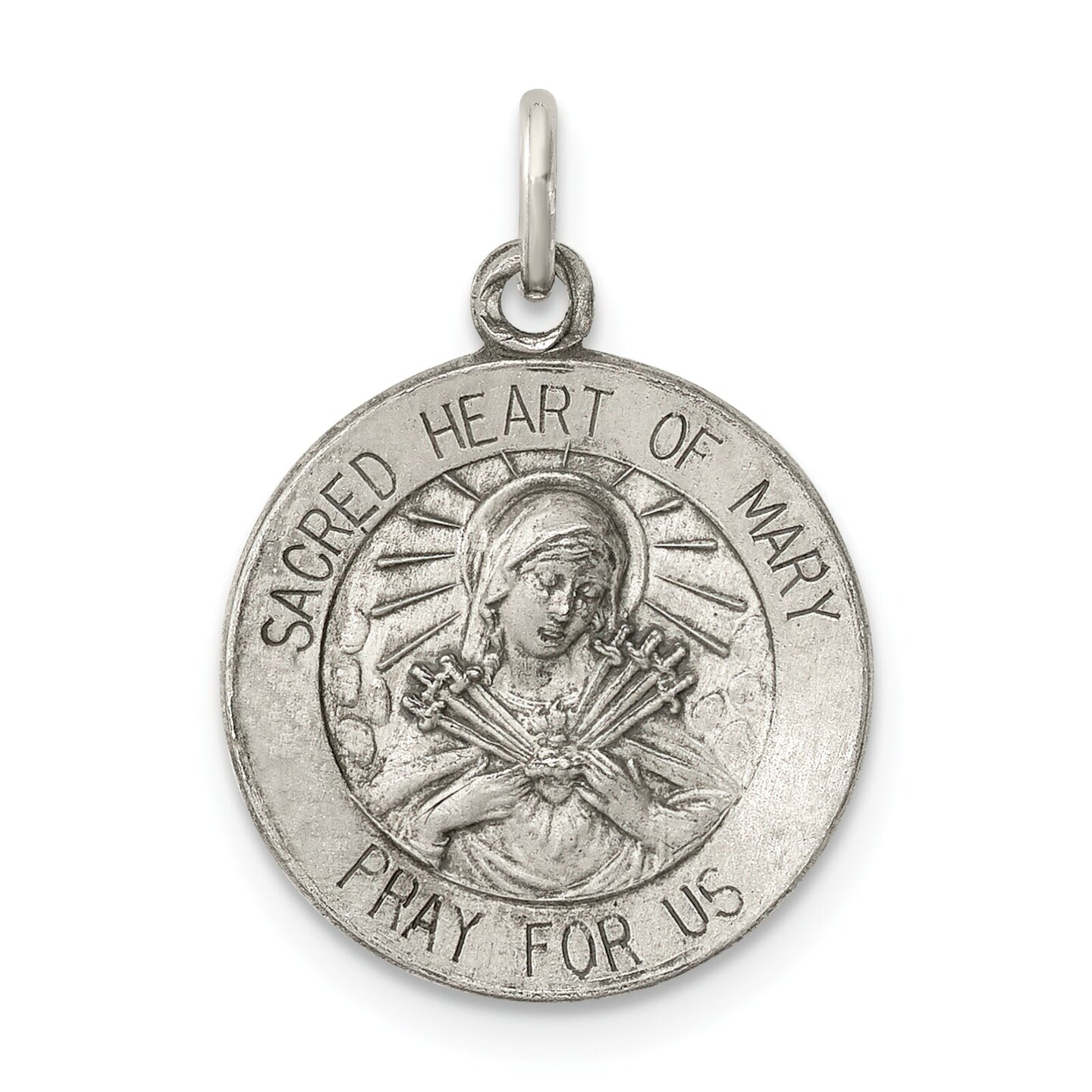 Sterling Silver Heart Medal | Michaels