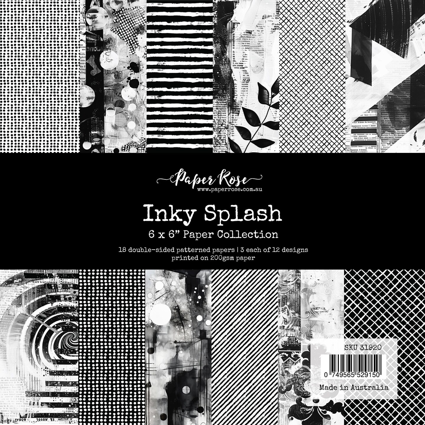 Inky Splash 6x6 Paper Collection 31920 | Michaels