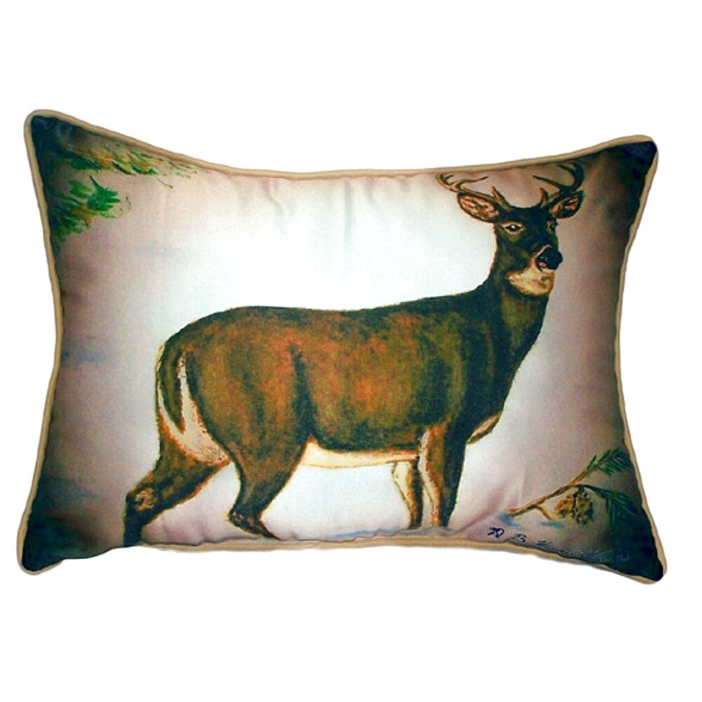 Betsy Drake Buck Small Indoor/Outdoor Pillow 11x14 | Michaels