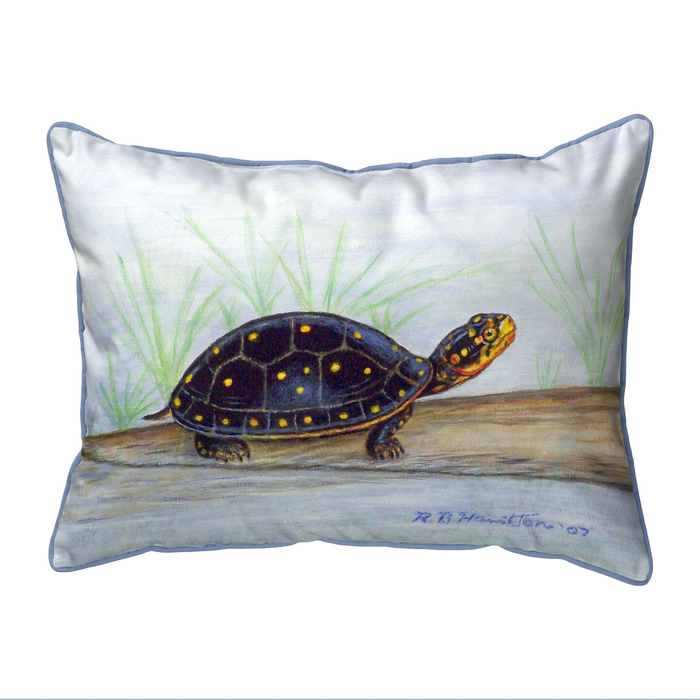 Betsy Drake Spotted Turtle Extra Large 20 X 24 Indoor / Outdoor Pillow ...