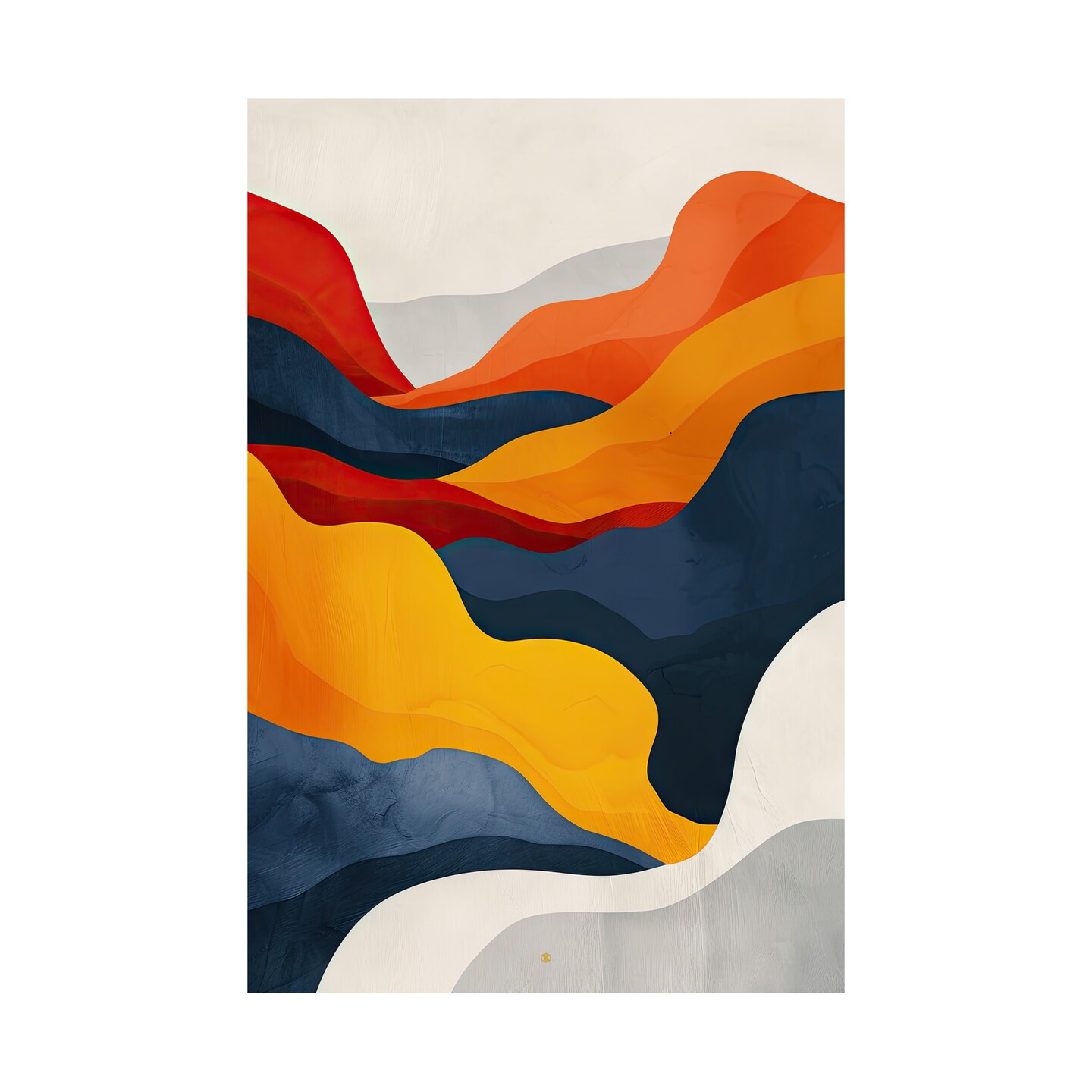 Modern Abstract Art, Office Poster, Home Decor | S41A2 | MakerPlace by ...