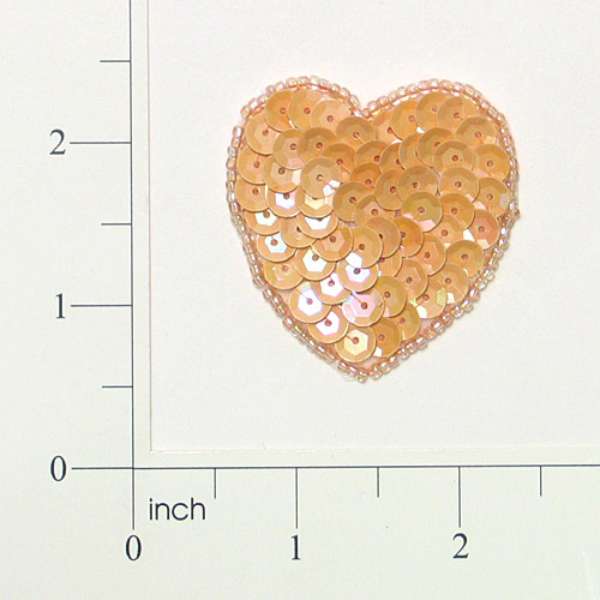 Heart Sequin Applique/Patch | Michaels
