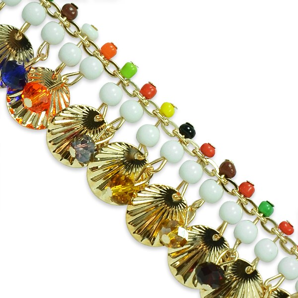 Phaedra Shell Beaded Chain Trim | Michaels