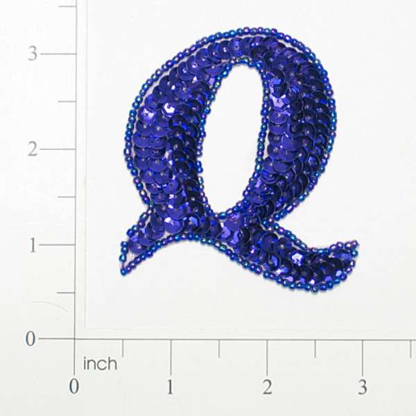 Letter Q Sequin Applique/Patch | Michaels