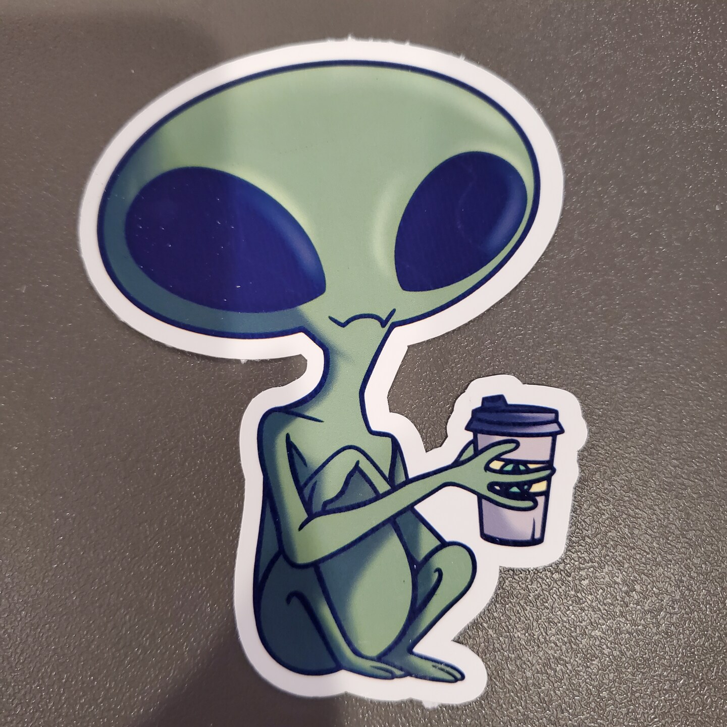 Sticker - Chubby Alien | MakerPlace by Michaels