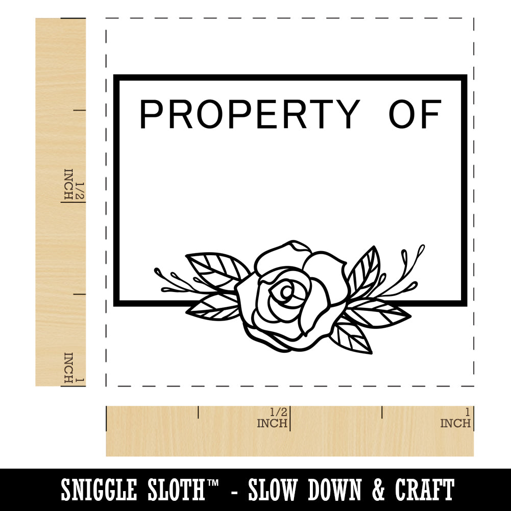 Simple and Elegant Rose Property of Label Self-Inking Rubber Stamp Ink ...