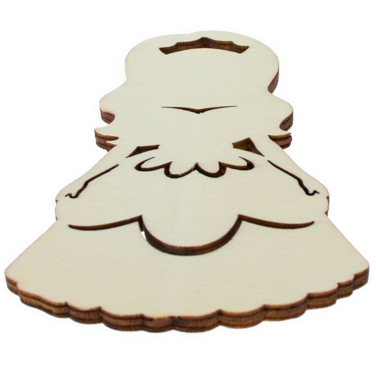 Unfinished Wooden Princess Shape Cutout DIY Craft 5.1 Inches | Michaels