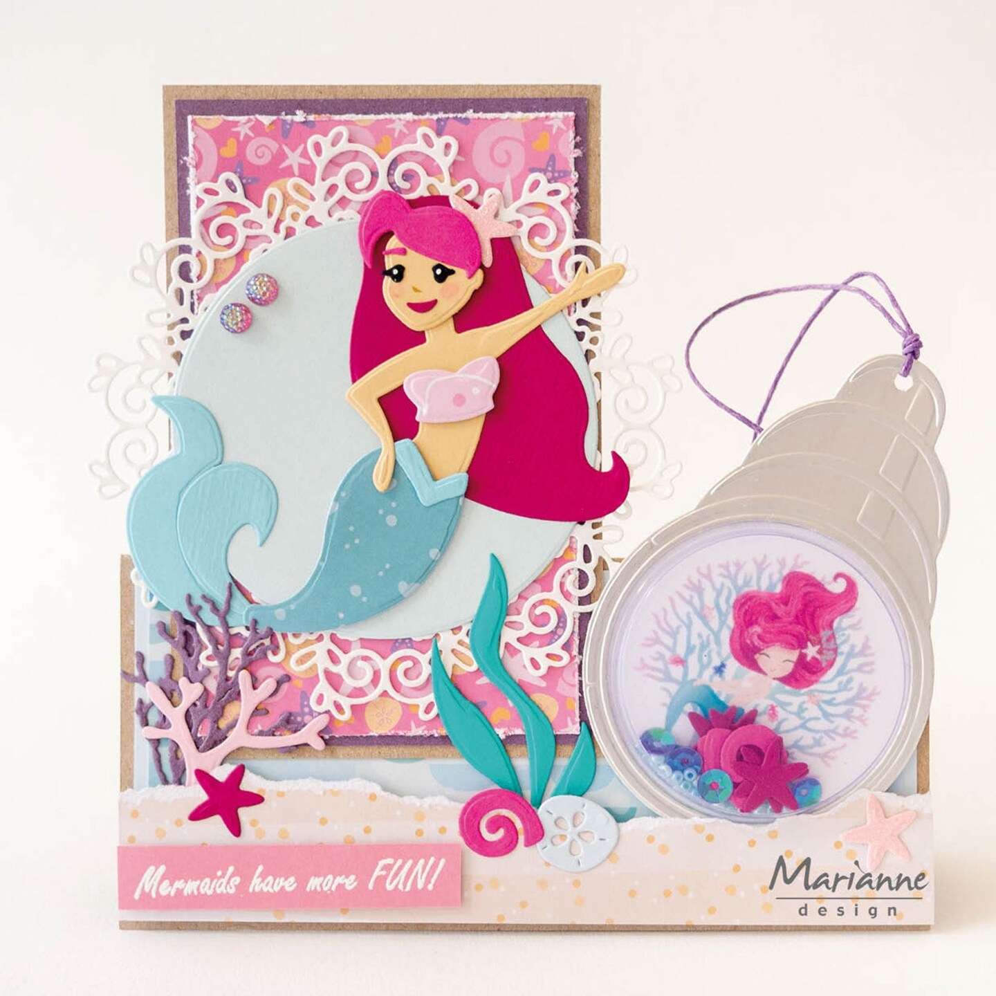 Marianne Design Mermaids A4 Cutting Sheet | Michaels
