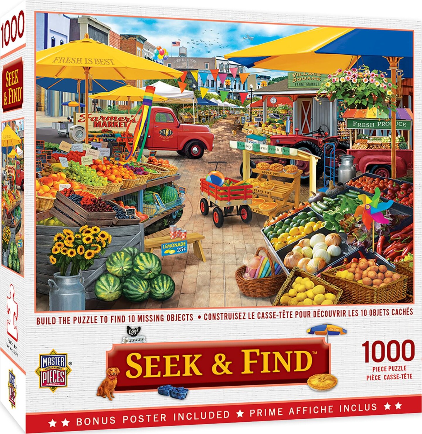 Market Square 1000 Piece Jigsaw Puzzle | Michaels