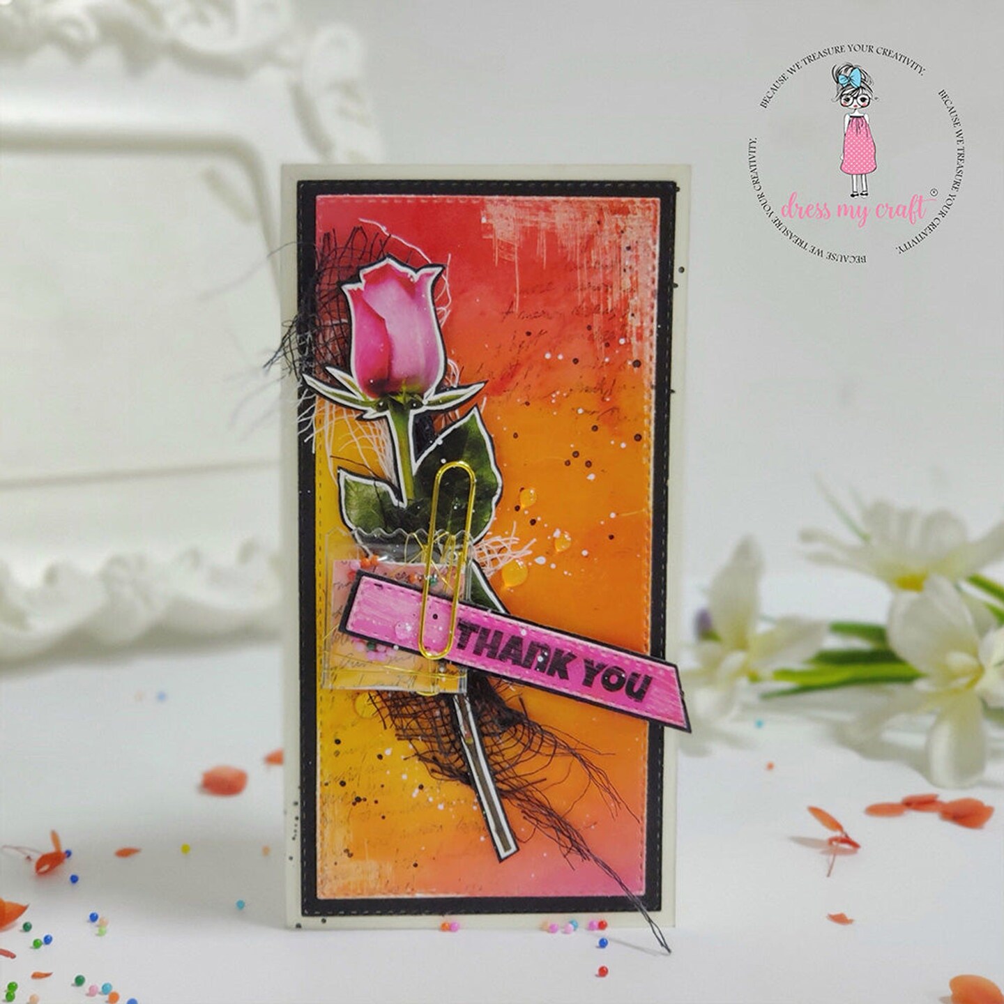 Dress My Craft Transfer Me - Watercolor Background #5 | Michaels